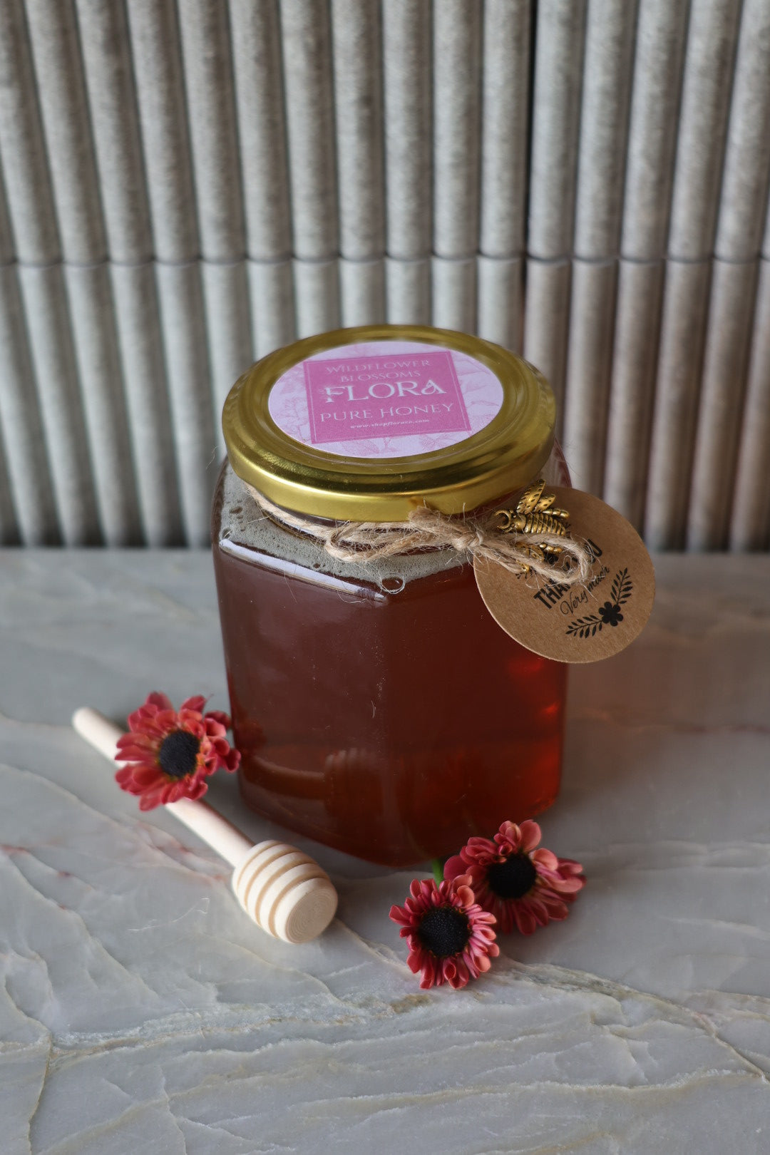 Flora Wildflower Pure Honey -12oz | Flora Home & Gardens