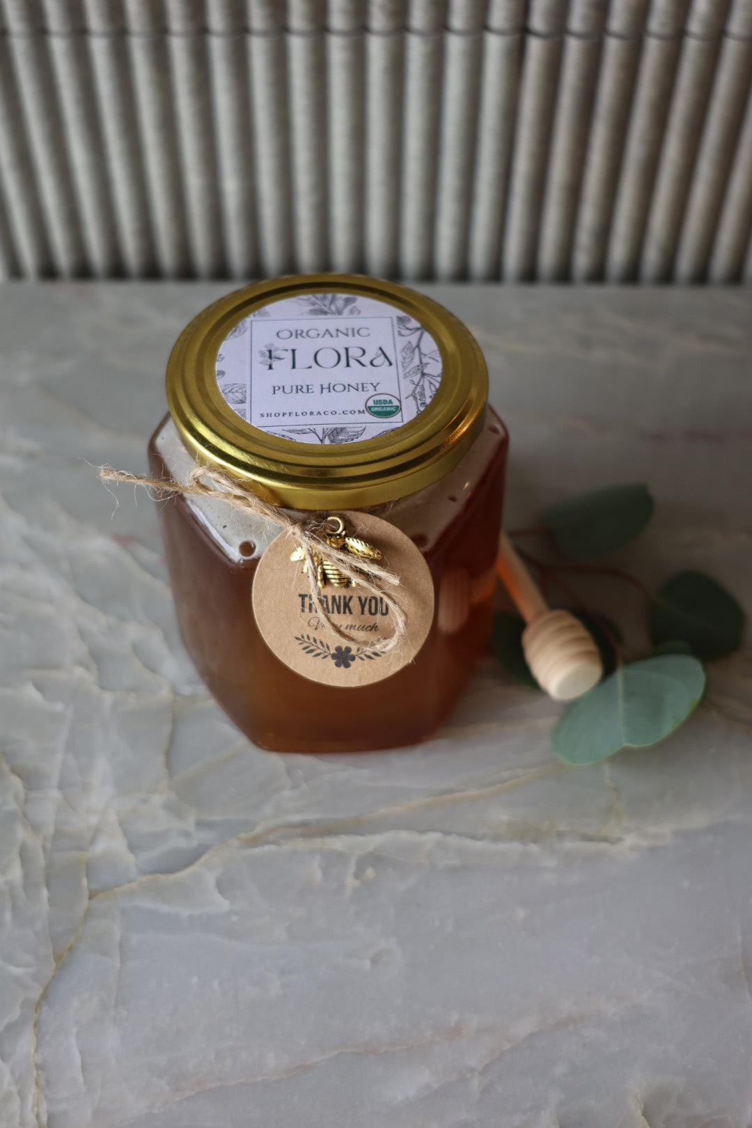 Flora Organic Pure Honey - 12oz | Flora Home & Gardens